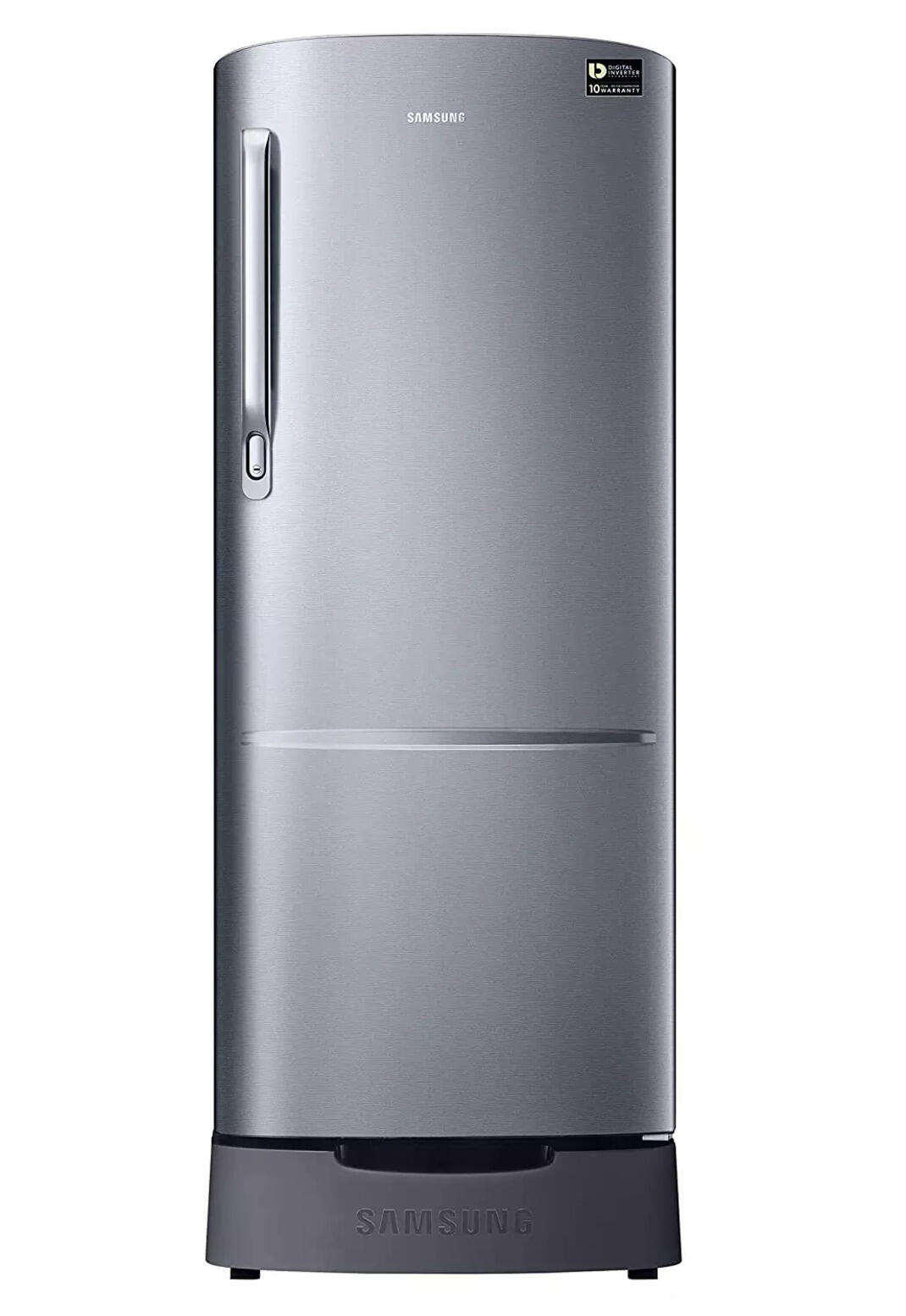 Samsung Single Door 230 Litres 3 Star refrigerator Elegant Inox ...