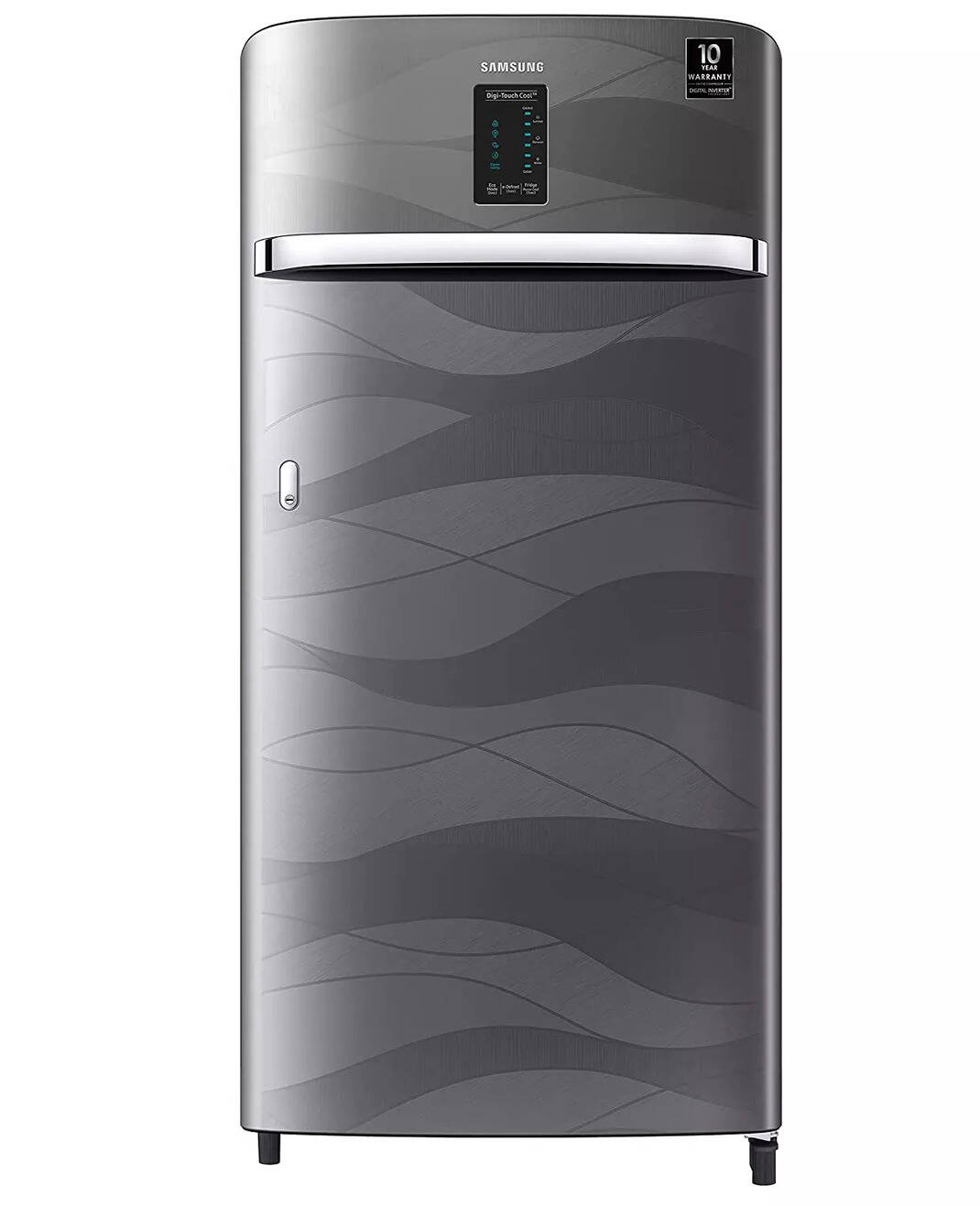 Compare Samsung Single Door 198 Litres 4 Star Refrigerator Inox Wave ...