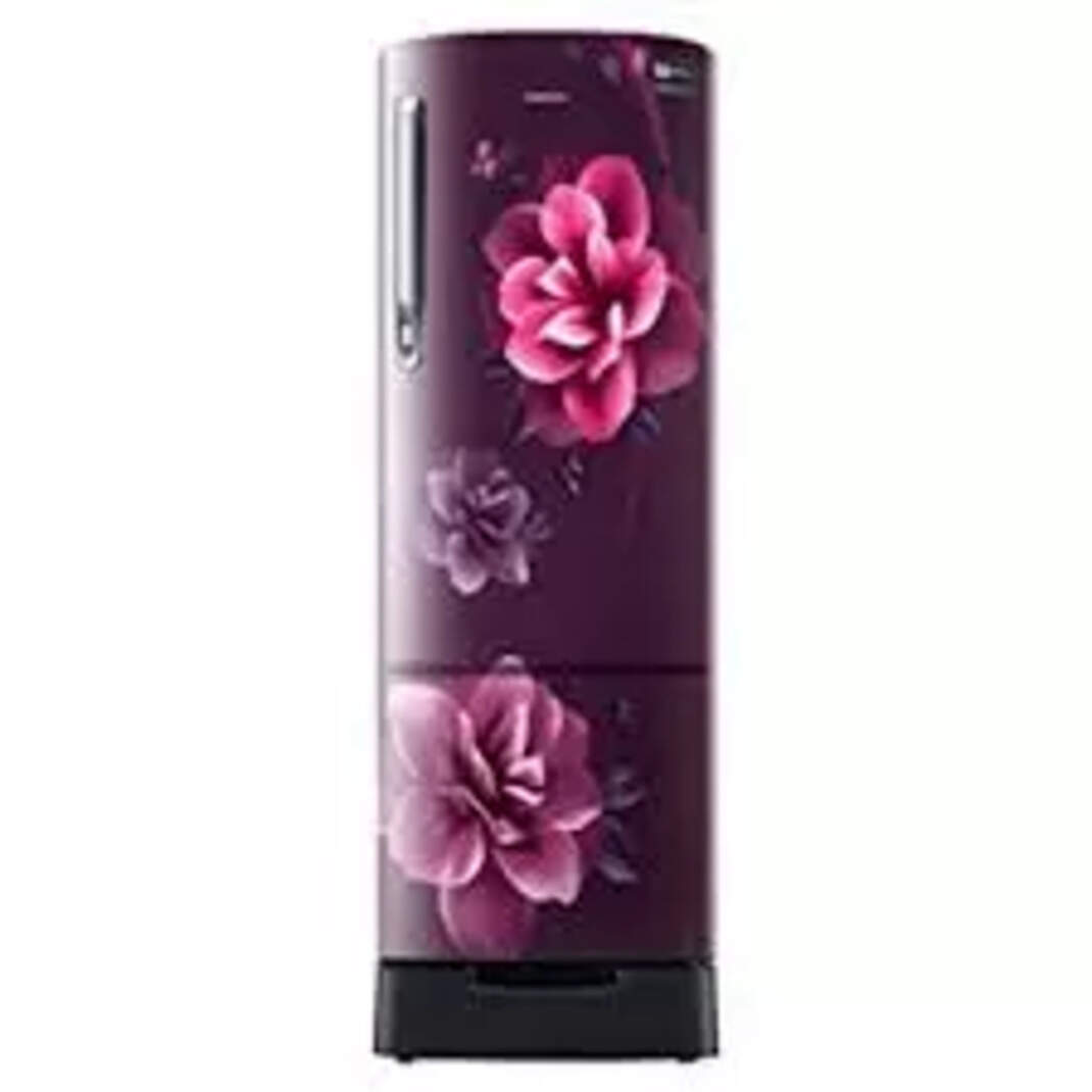 Samsung Single Door 225 Litres 3 Star Refrigerator Camellia Purple ...