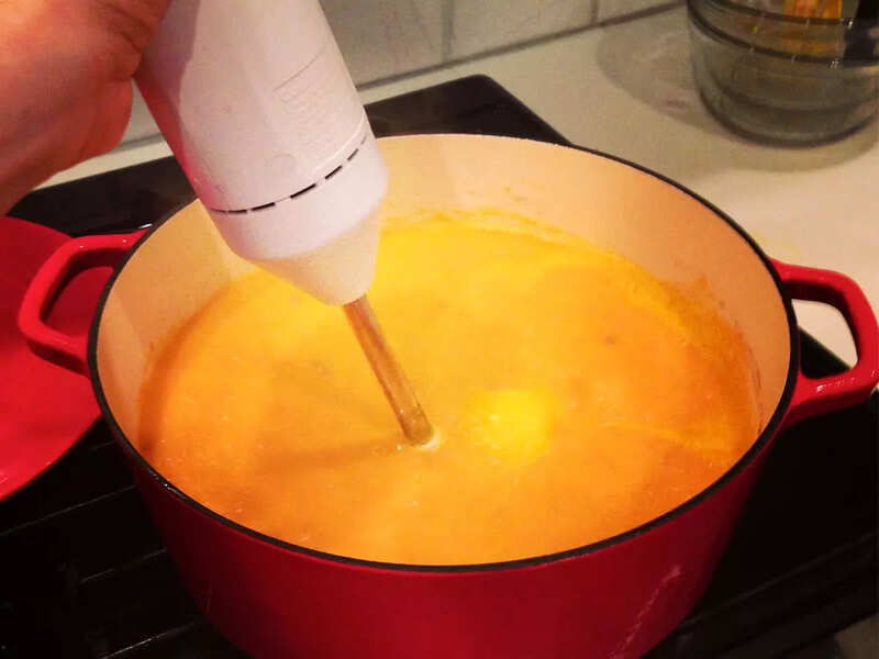 Hand blenders that aid in mixing and blending items for purees ...