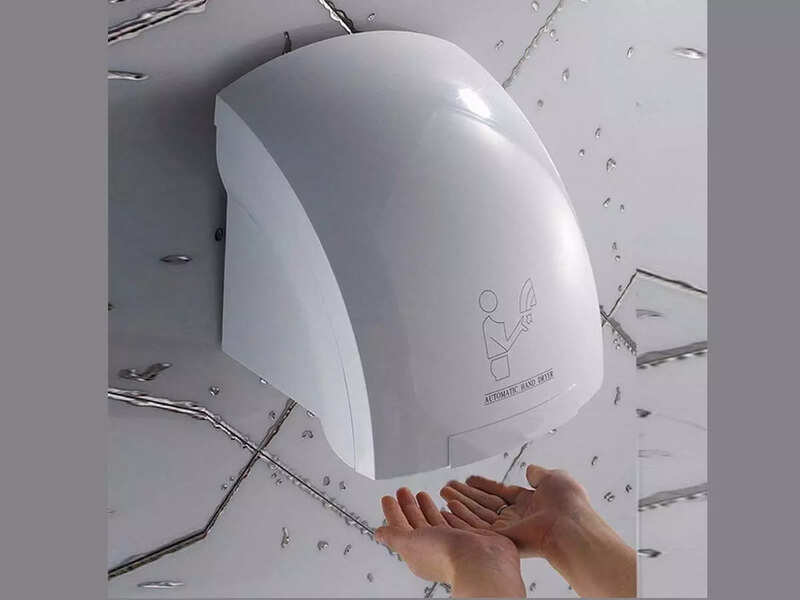 Hand dryers for maintaining hygiene and drying hands quickly