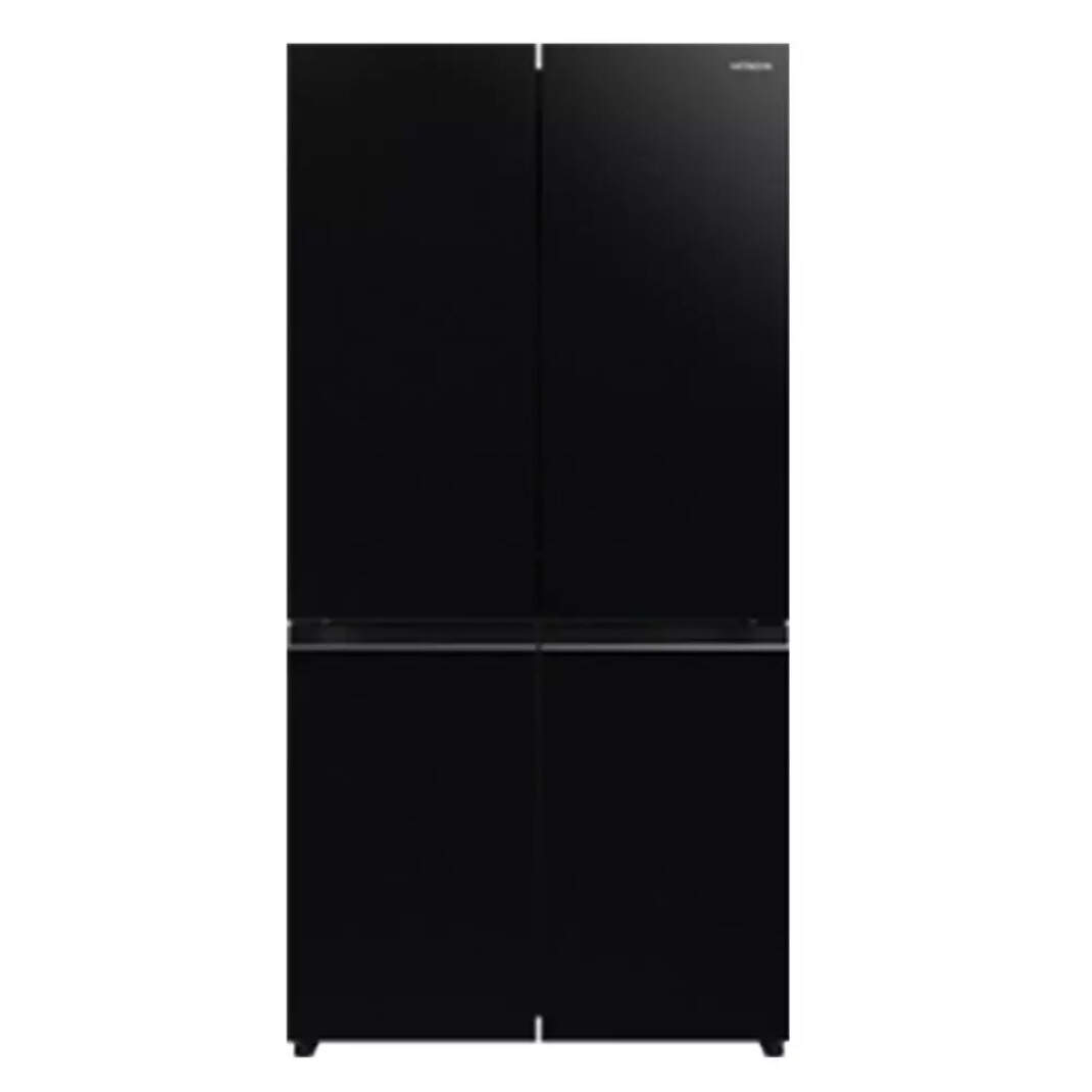 Compare Hitachi Side By Side 638 Litres 2 Star Refrigerator Glass Black ...