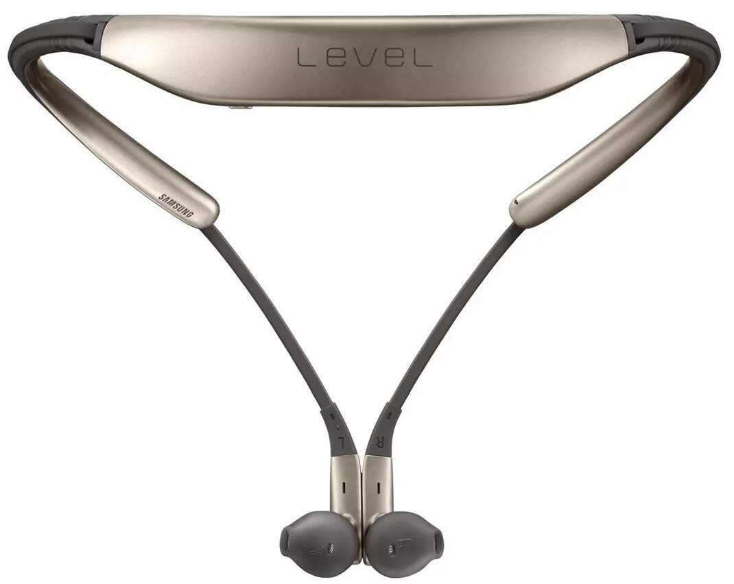 Samsung Level U Wireless Headphones with mic EO-BG920BFEGIN (Gold ...