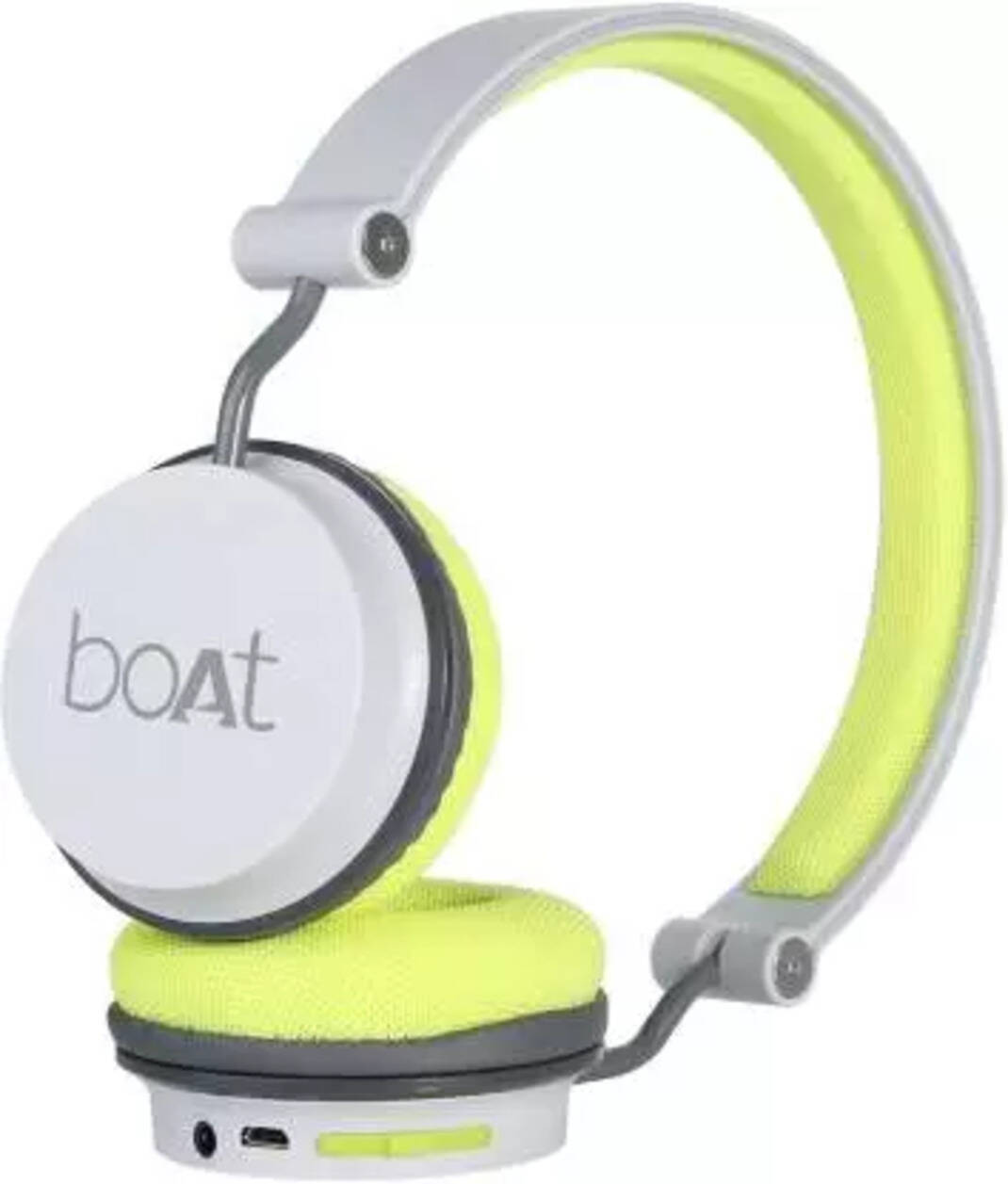 Compare boAt Super Bass Rockerz 400 Bluetooth On-Ear Headphones with Mic (Grey-Green) vs JBL ...