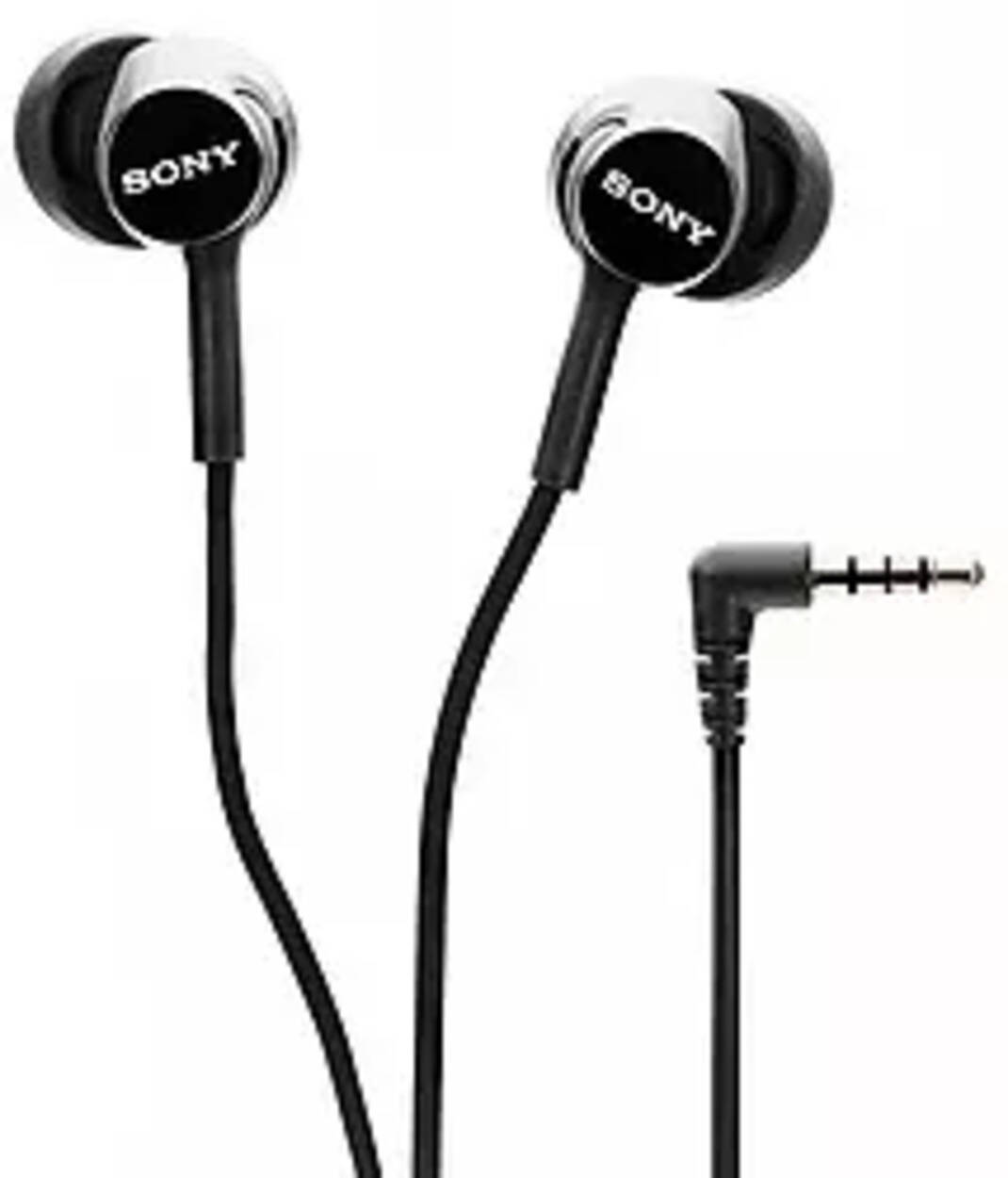 Sony MDR-EX150AP In-Ear Headphones with Mic (Black) Price in India ...