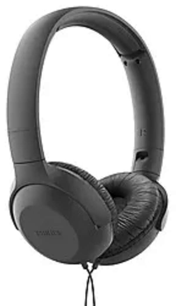 Philips TAUH201 Wired Headphone (Black) Photo Gallery and Official Pictures