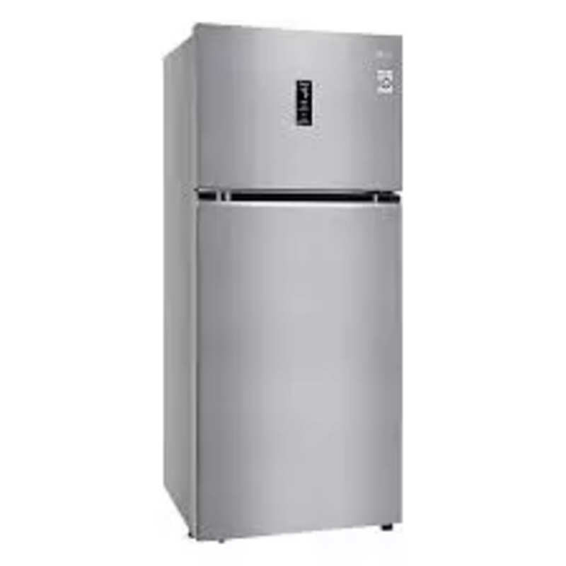 LG Double Door 423 Litres 2 Star Refrigerator Shiny Steel GL-S422SPZY ...