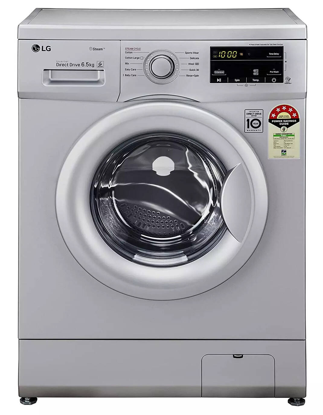 LG FHM1065SDL 6.5 Kg Inverter Fully Automatic Front Load Washing ...