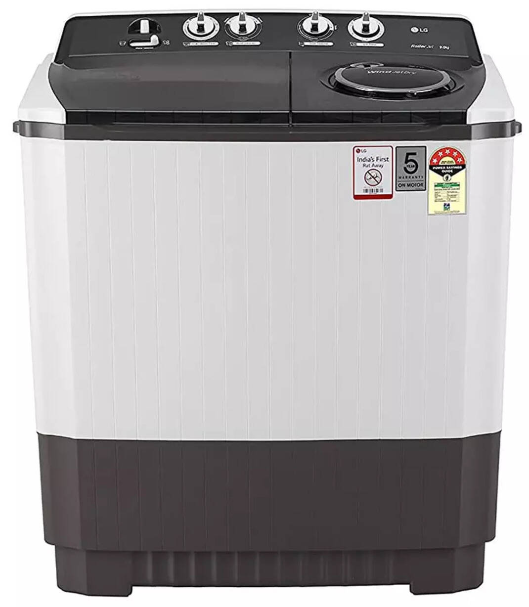Compare LG P9041SGAZ 9 Kg 5 Star Semi Automatic Top Load Washing ...