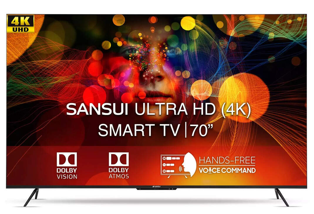 Compare Sansui JSW70ASUHDFF 70 Inch LED 4K, 3840 x 2160 Pixels TV vs Vu ...
