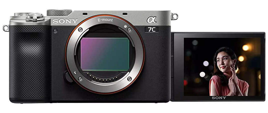 Sony Alpha ILCE-7C Compact Full Frame Camera (Silver): Price, Full ...