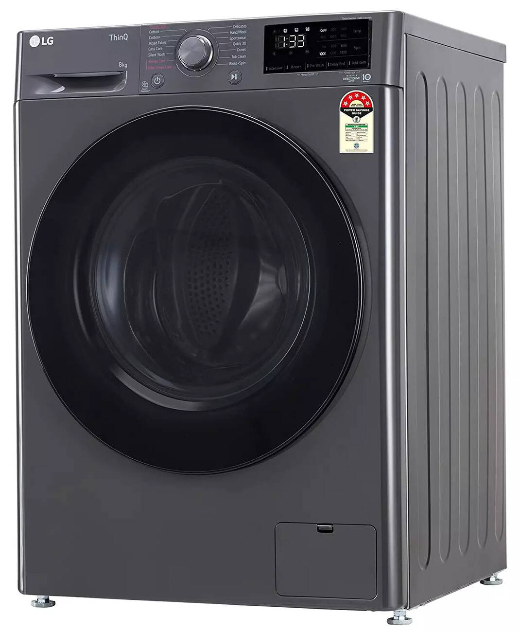 LG FHP1208Z5M 8 Kg 5 Star Inverter Wi-Fi Fully Automatic Front Load ...