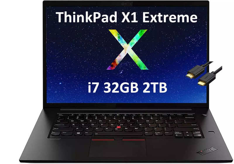 Lenovo ThinkPad X1 Extreme Gen 3 Laptop 10th Gen Intel Core i7-10750H ...