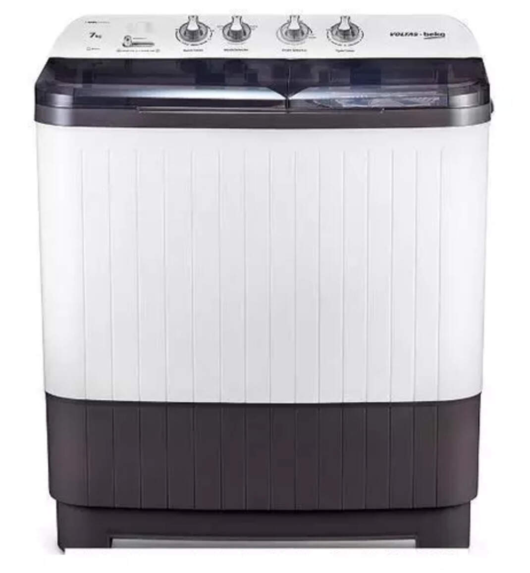 Voltas Beko WTT70DGRT 7 Kg Semi Automatic Top Load Washing Machine ...