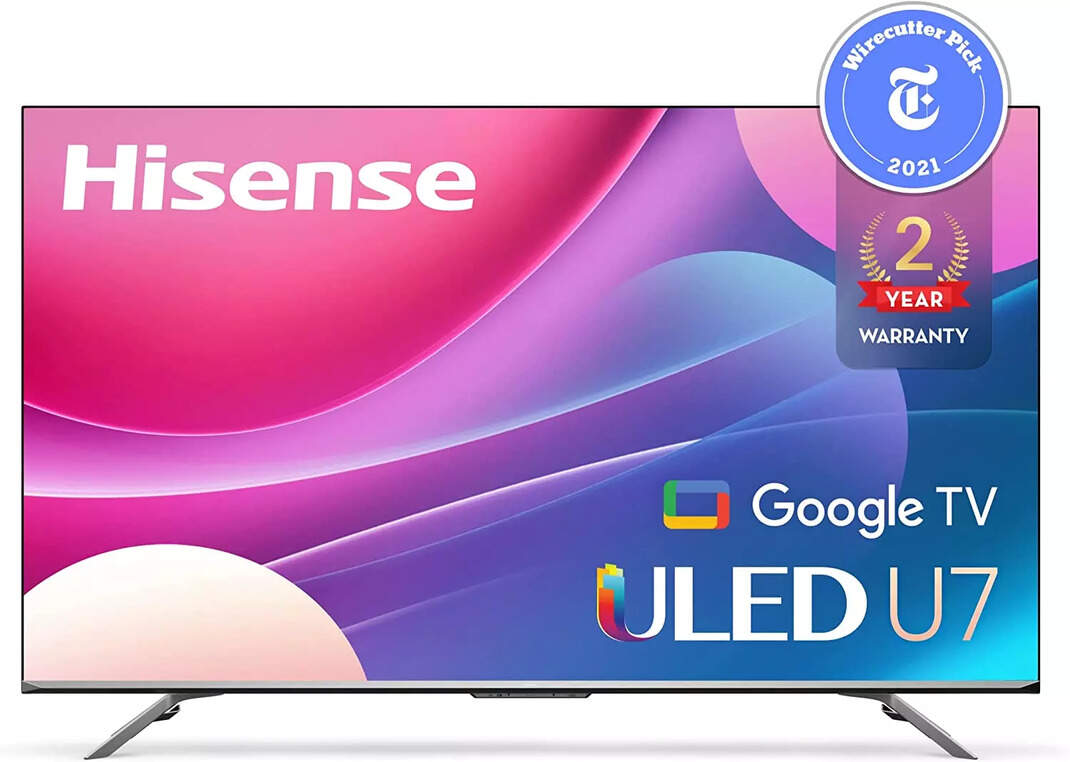 Hisense U7H QLED Series 65U7H65 Inch QLED 4K, 3840 x 2160 Pixels TV ...