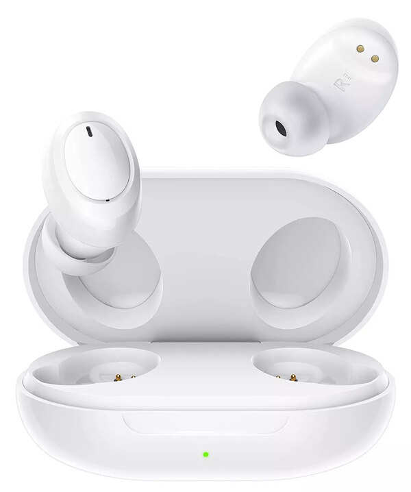 Oppo Enco W11 Bluetooth Truly Wireless in Ear Earbuds with Mic (White ...