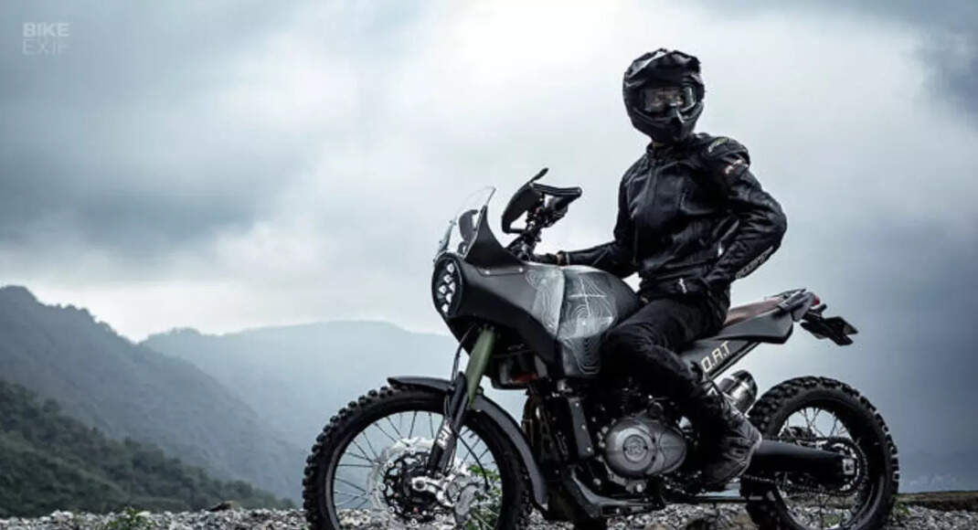 This custom-built 500cc Royal Enfield Himalayan looks brilliant and ...