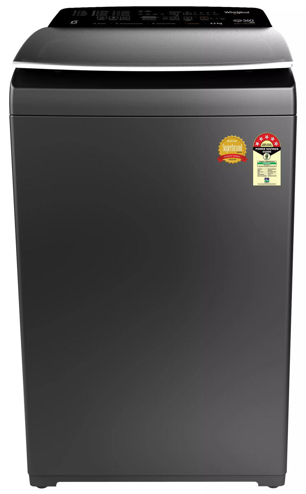 Compare Whirlpool 360 BW PRO INV H 8 8.5 Kg Fully Automatic Top Load ...