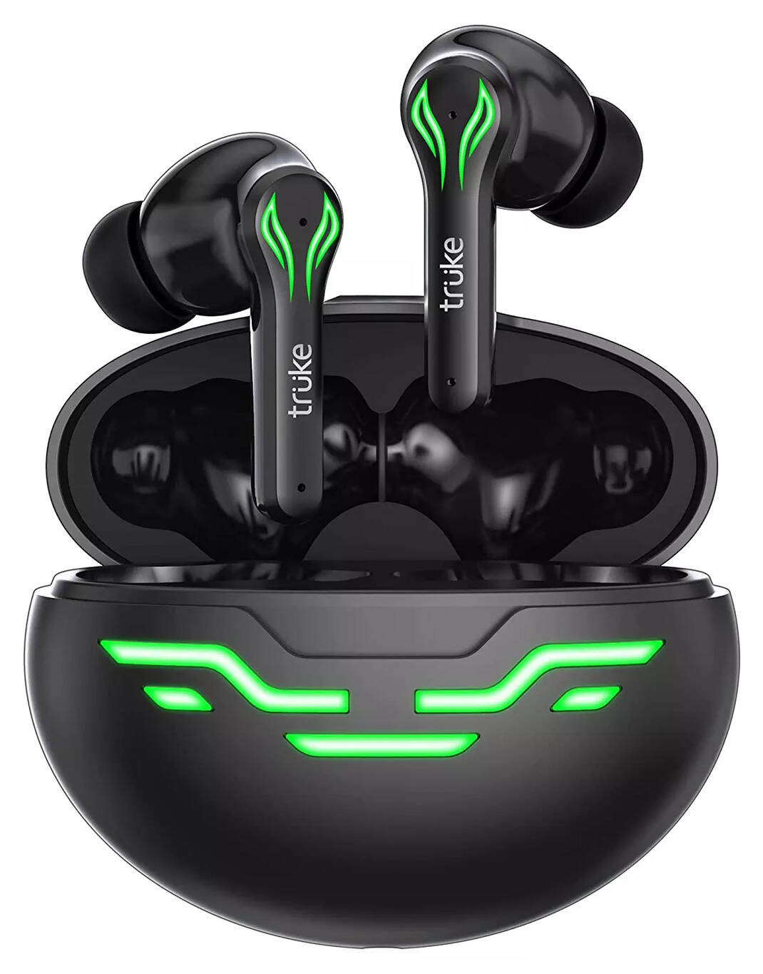 truke BTG 2 Bluetooth Truly Wireless in Ear Earbuds with Mic (Black ...