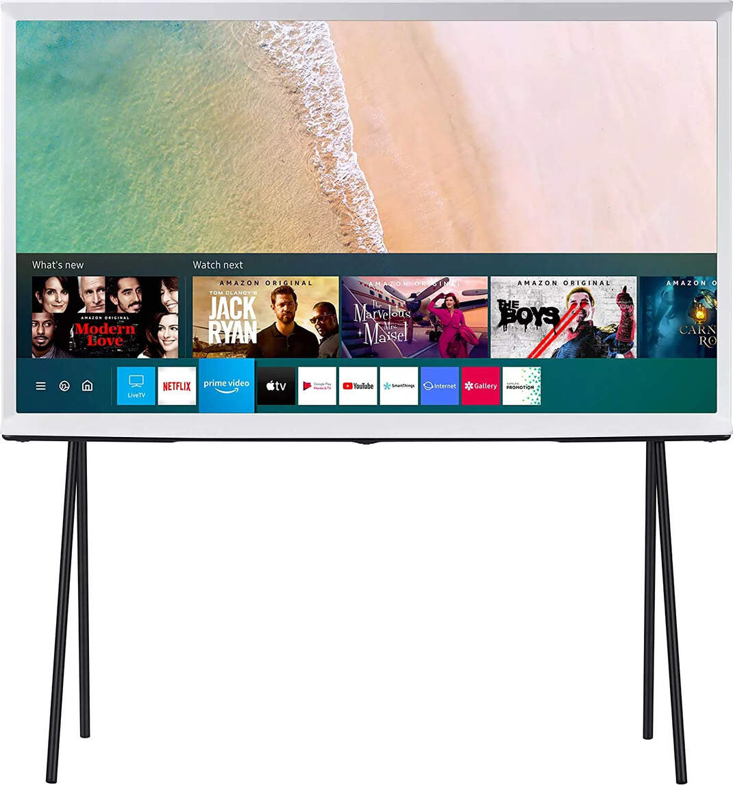 Samsung The Serif QA55LS01BAKL 55 inch (139 cm) QLED 4K TV Online at ...