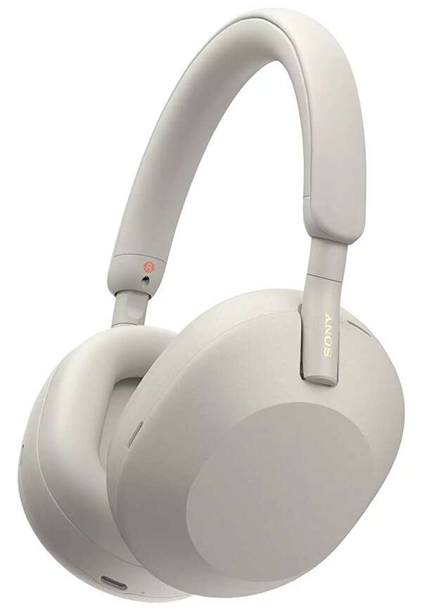 Sony WH-1000XM5 Wireless Industry Leading Active Noise Cancelling Headphones (Silver) Photo ...