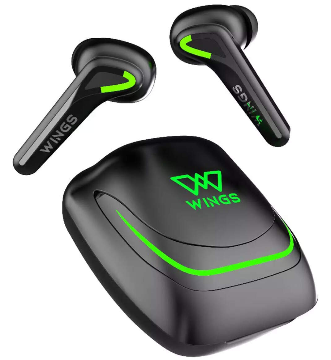 Compare Wings Phantom 760 TWS Wireless Airpods Bluetooth v5.3, Earbuds ...