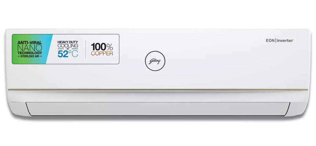 Godrej AC 1T GIC 12TTC3-GVA 2022 Model, White 1 Ton 3 Star Inverter ...
