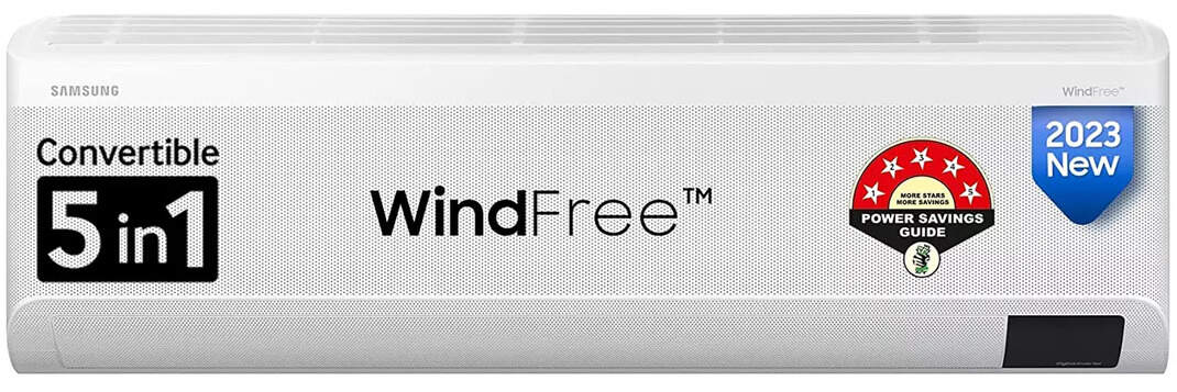 Samsung AR18CYNAMWK 2023 Model, White 1.5 Ton 5 Star Wind-Free ...