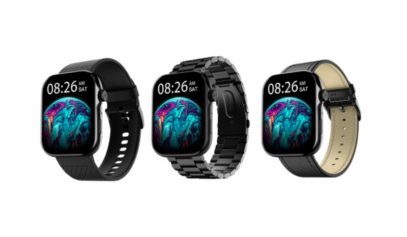 Noise ColorFit Ultra 3 smartwatch with 1.96-inch AMOLED display ...