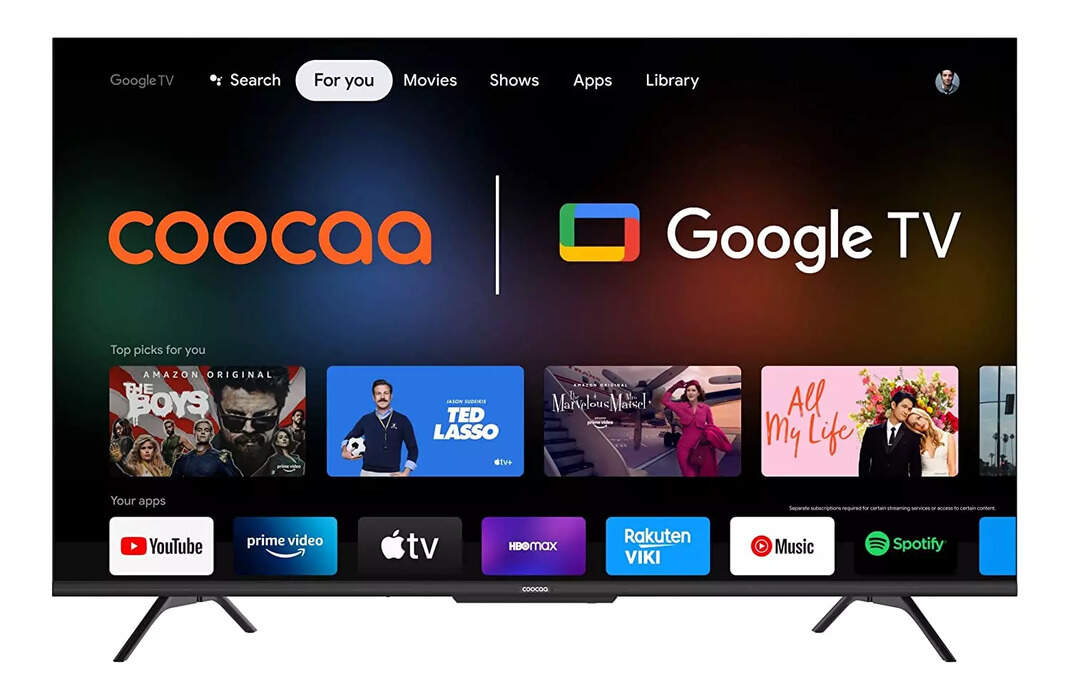 Compare Coocaa 55Y72 55 Inch LED 4K, 3840 x 2160 Pixels TV vs Coocaa ...