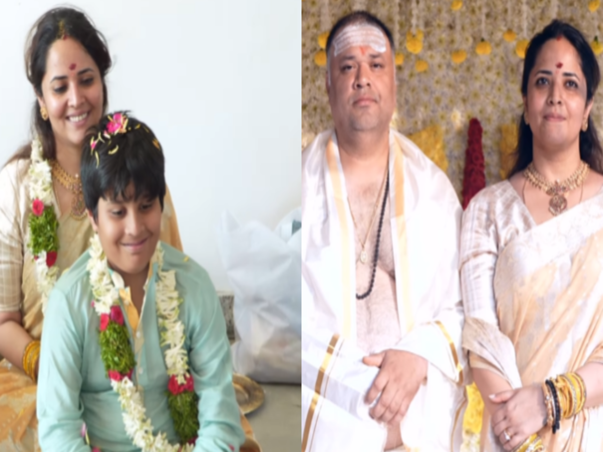Anasuya Bharadwaj Wedding Anchor Anasuya With Her Husband And Son