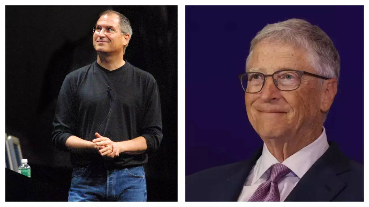 Steve Jobs En Bill Gates Jong