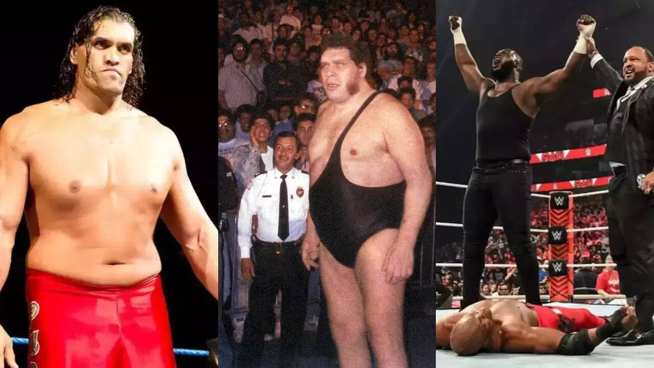 Giant Gonzalez And Andre The Giant Video Shows How Massive The Hands