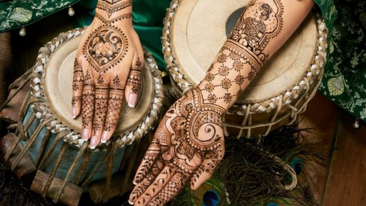 Simple Mehndi Designs For Full Hands