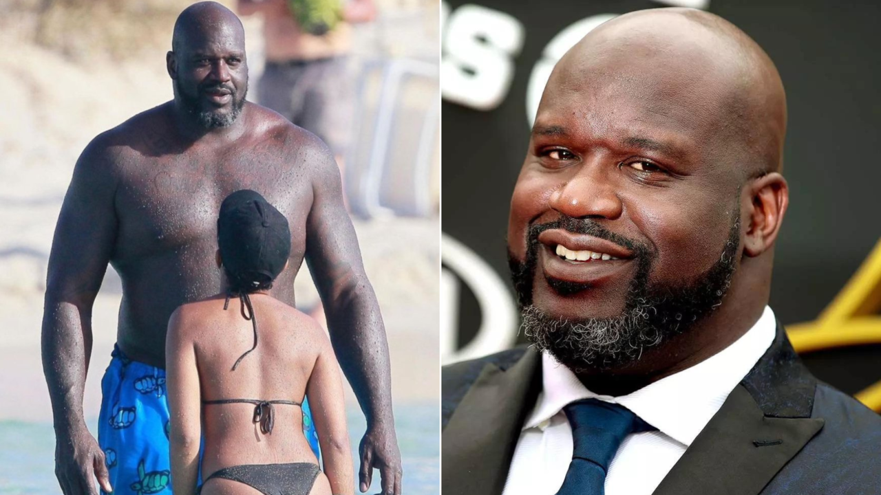 Shaquille Oneal Shirtless