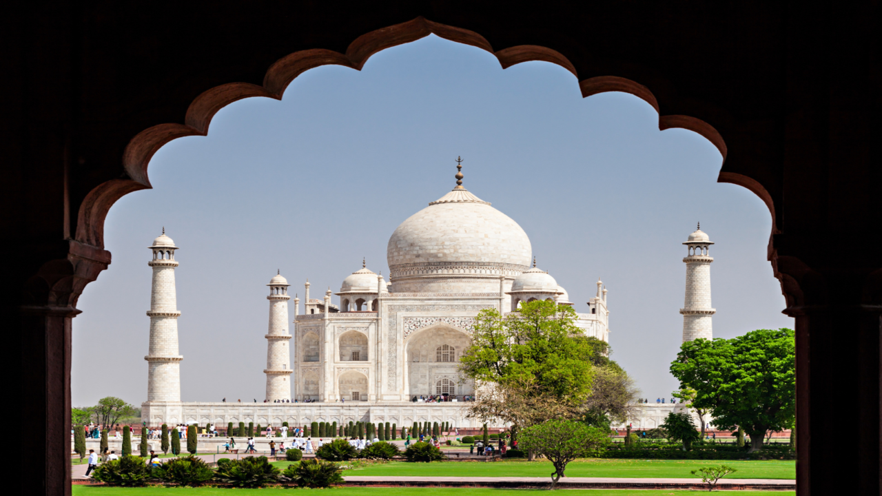 Architecture Taj Mahal Normal