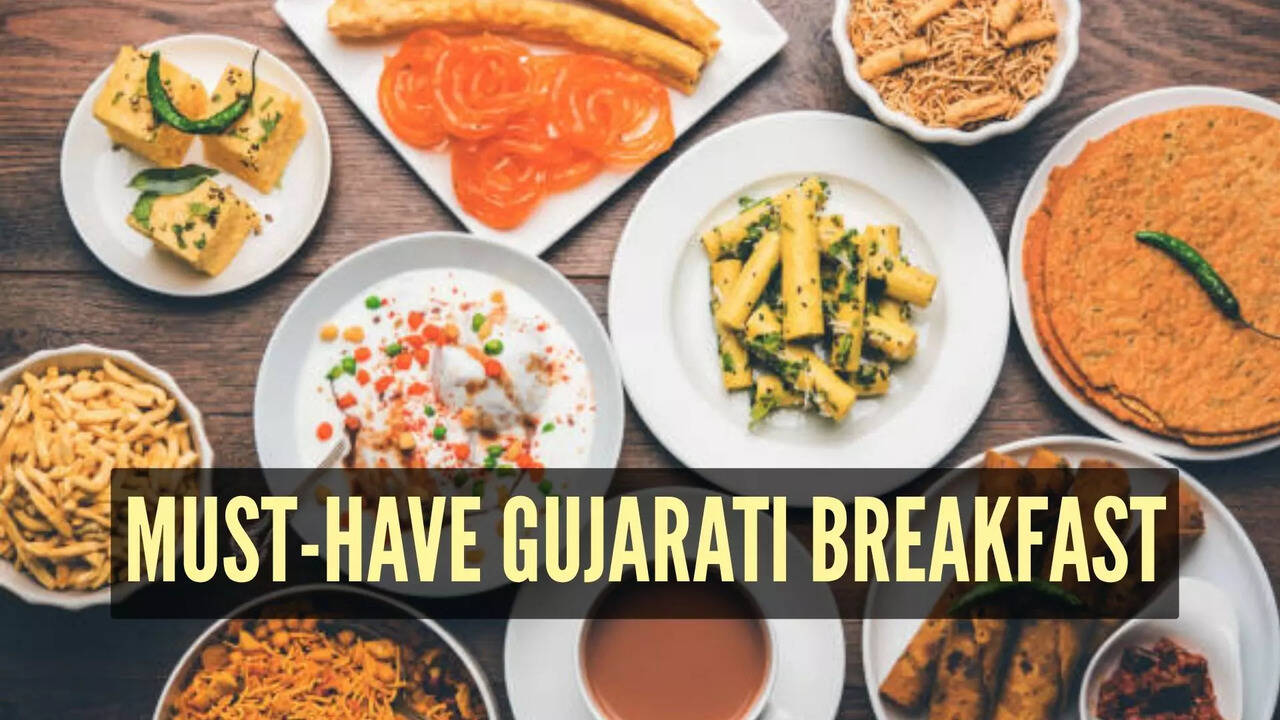Gujarati Breakfast Items List