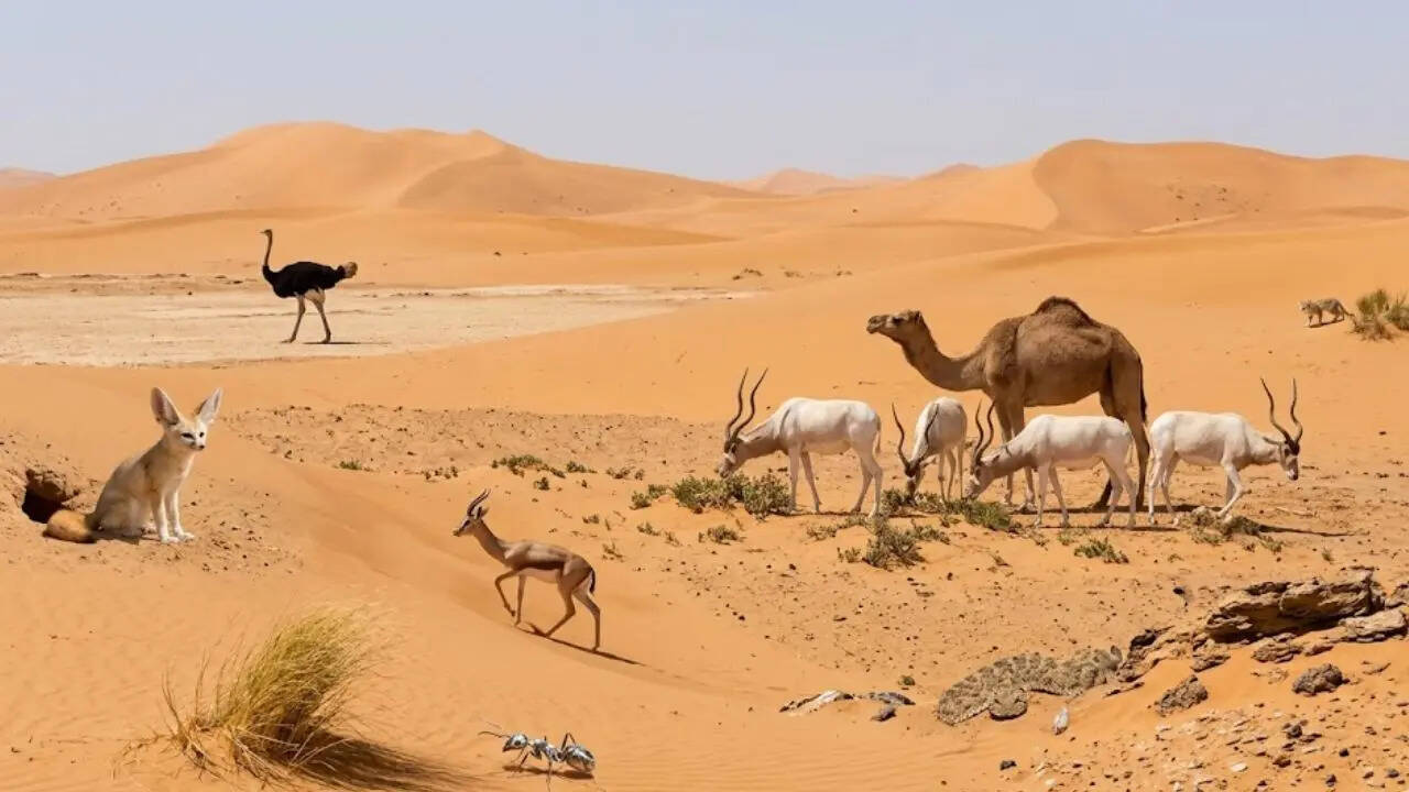Sahara Desert In Africa Animals