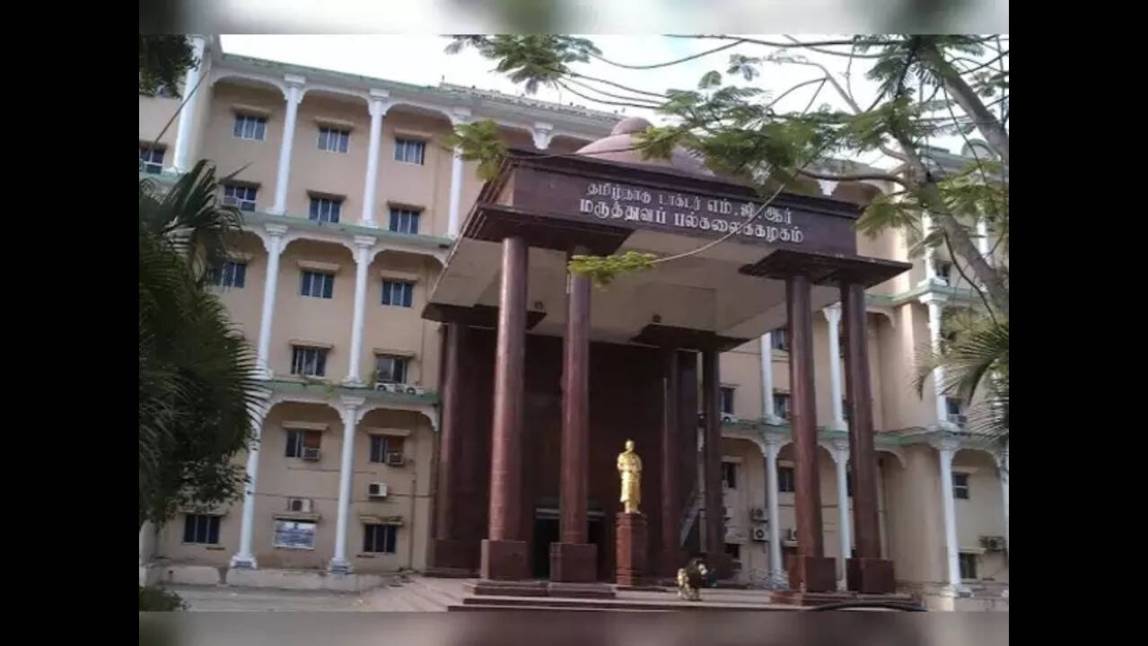 Dr Mgr Medical University Logo Faculty Tamil Nadu Dr. MGR Medical