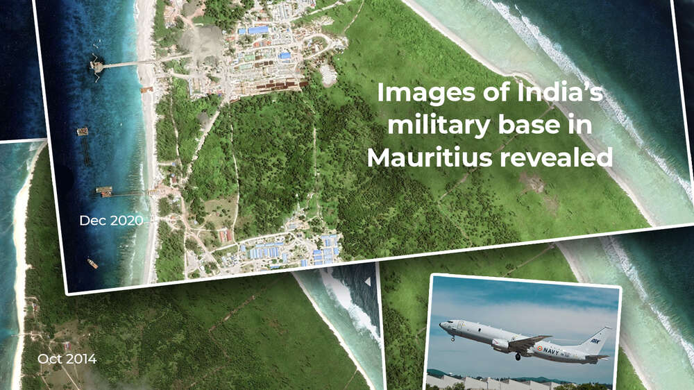 Images of India's military base in Mauritius revealed - Times of India