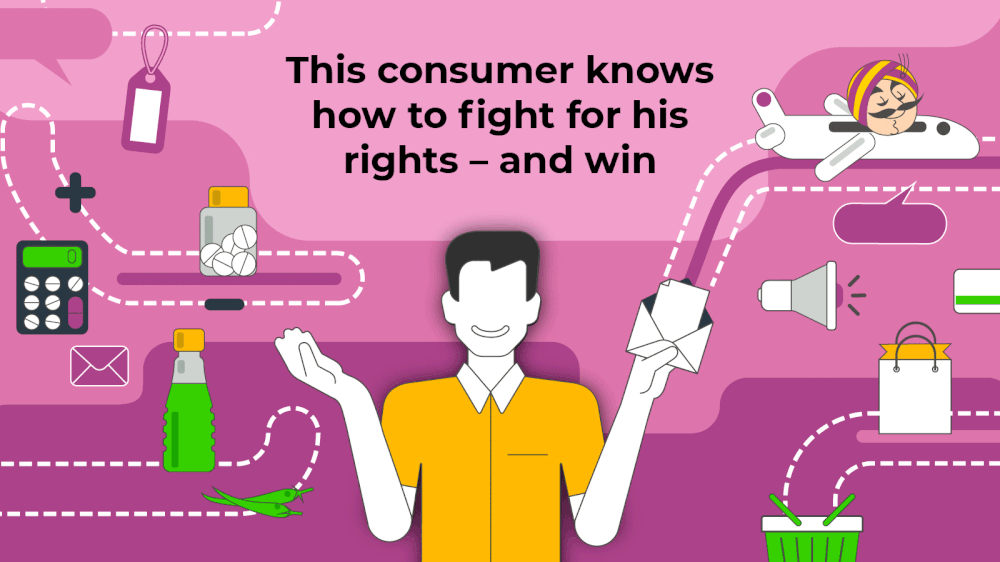 This consumer knows how to fight for his rights – and win - Times of India