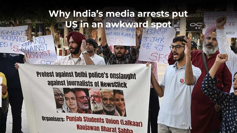 Why India’s media arrests put US in an awkward spot | India News ...