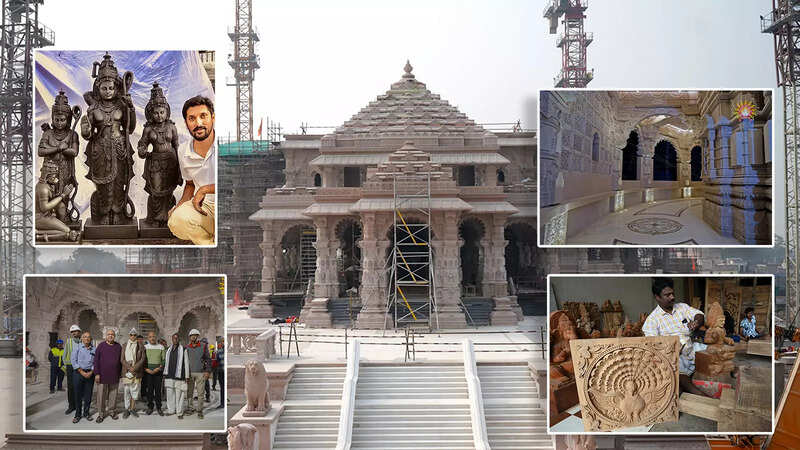 How India came together to build the Ram temple in Ayodhya | India News ...