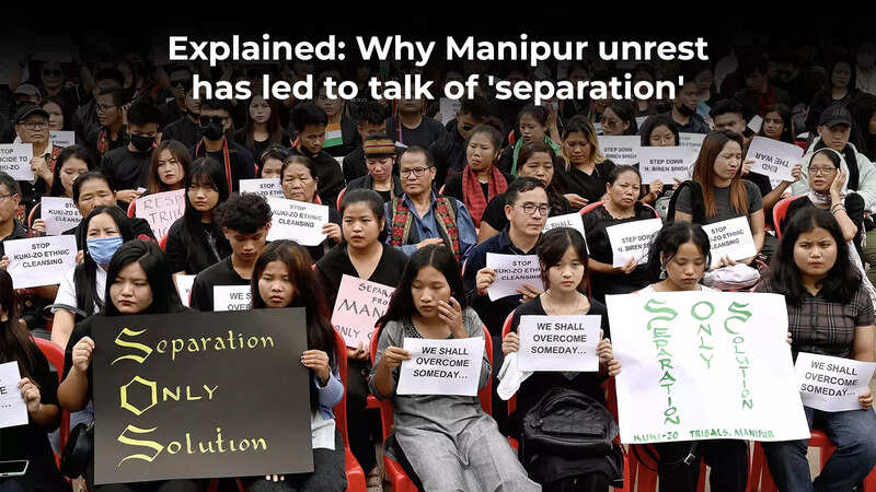 Manipur Unrest: Explained: Why Manipur unrest has led to talk of ...