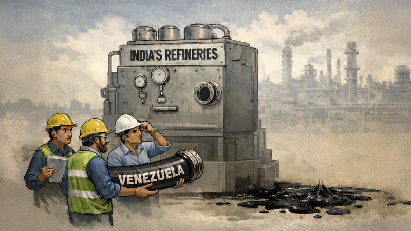 Russian oil is a no-go for Indian refineries, can Venezuela be the ...
