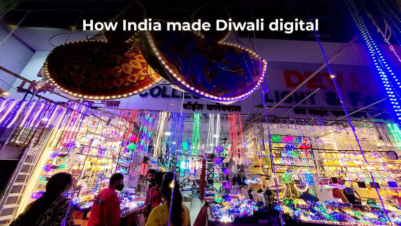 How India made Diwali digital | India News - Times of India