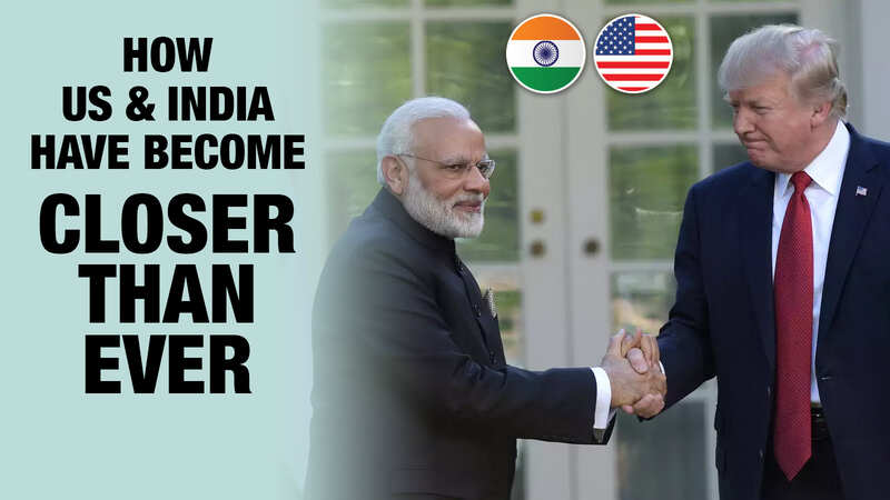How US and India have become closer than ever | India News - Times of India