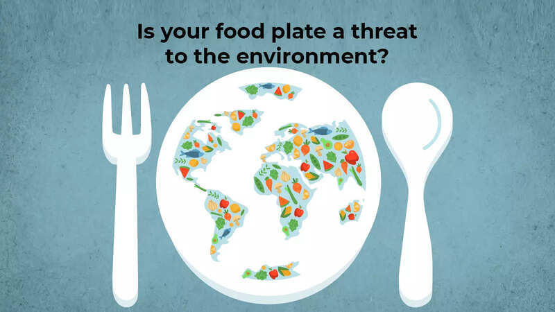 Is your food plate a threat to the environment? - Times of India