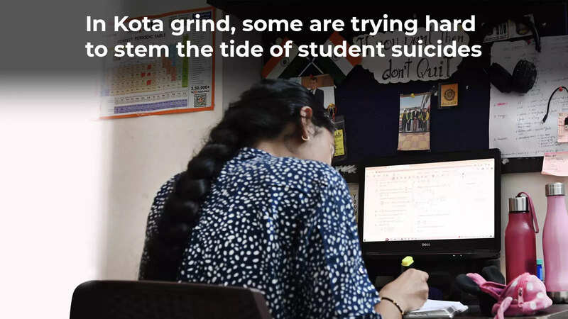 In Kota grind, some are trying hard to stem the tide of student ...