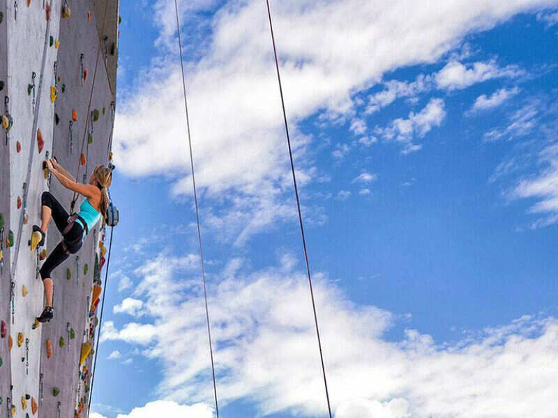 Climb the world’s tallest climbing wall in Reno - Nevada: Get the ...